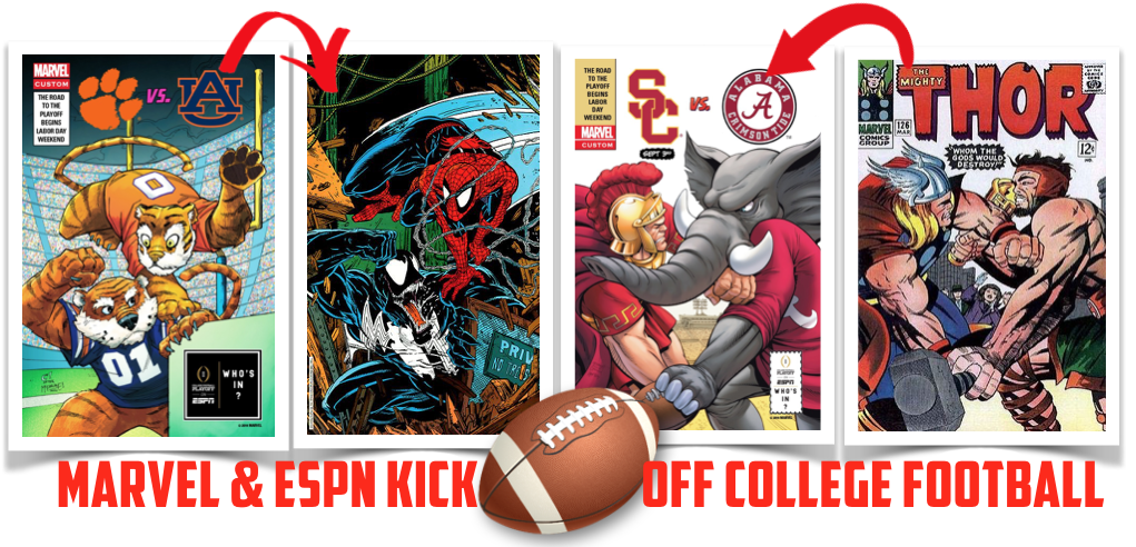MARVEL HELPS ESPN KICK OFF COLLEGE FOOTBALL THIS WEEKEND — CHECK OUT ...